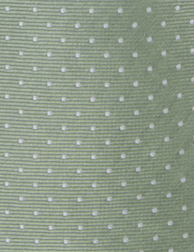 Mini Dots Sage Green Tie