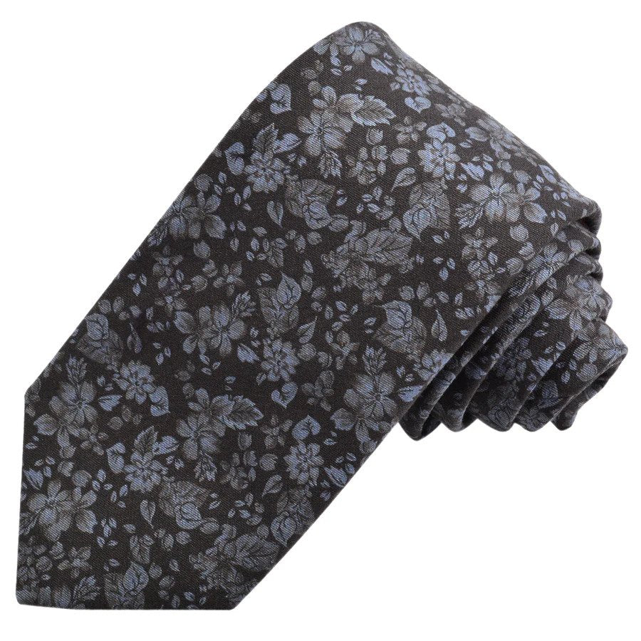 Charles & Hunt | Micro Floral Cluster Tie | Men's Tie